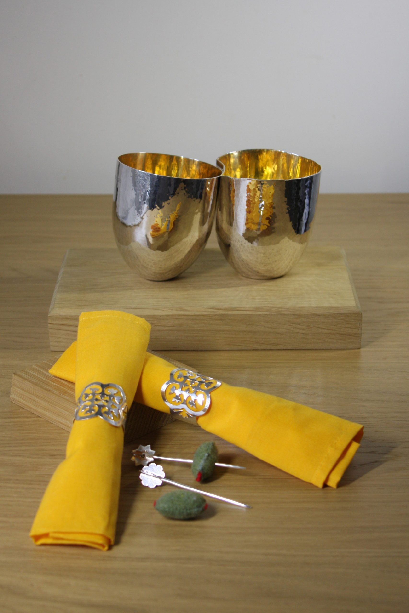 Silver Napkin Rings - ABIGAIL J MARSH