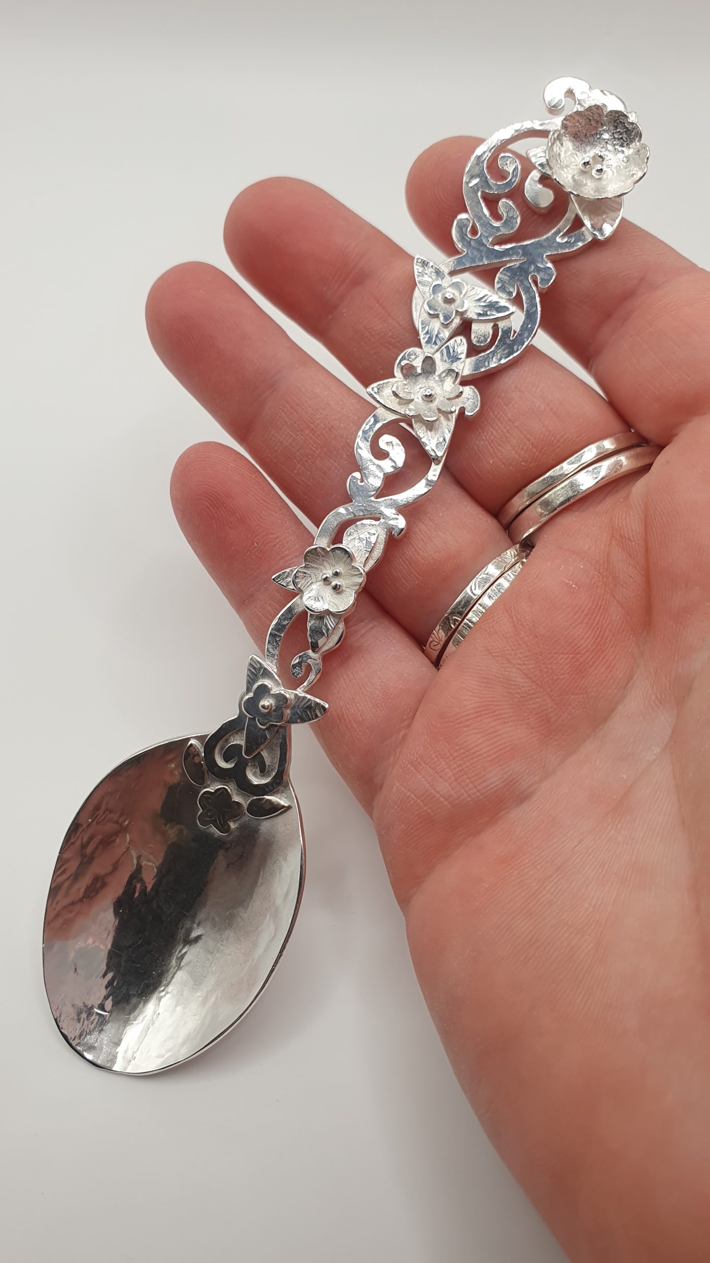 Silver Cut Out Spoon - ABIGAIL J MARSH